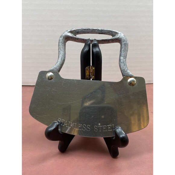 Unbranded | Kitchen | Vintage Curve Single Blade Rocking Food Cutter ...